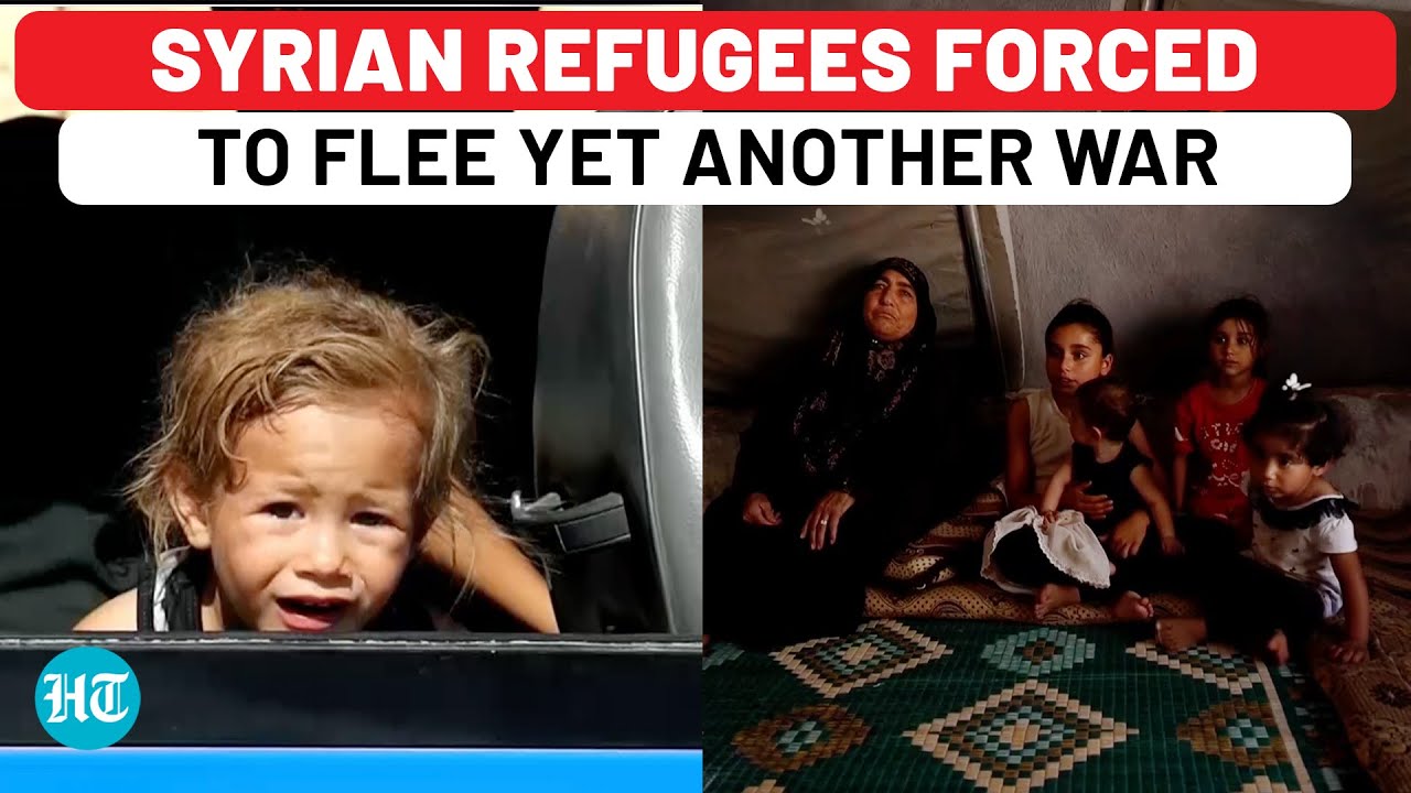 Syrian Refugees Flee Lebanon en Masse Amid Israeli Airstrikes ...