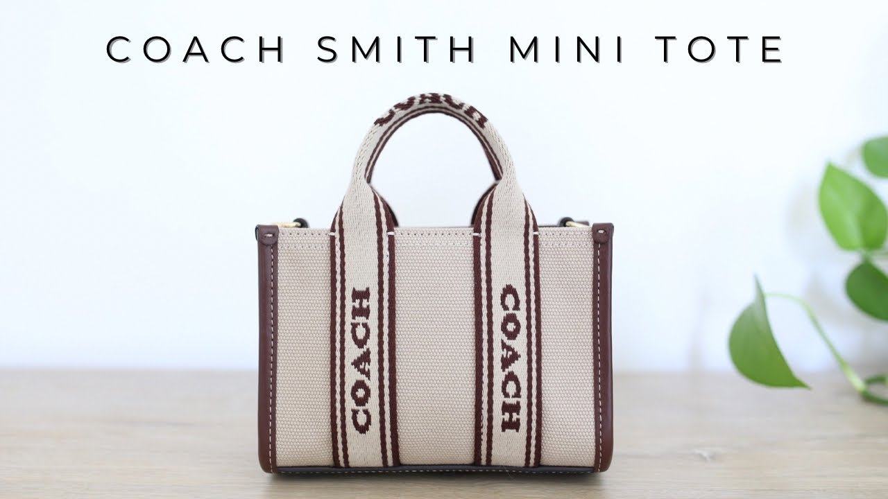 Coach Smith Mini Tote | What’s In My Bag - YouTube