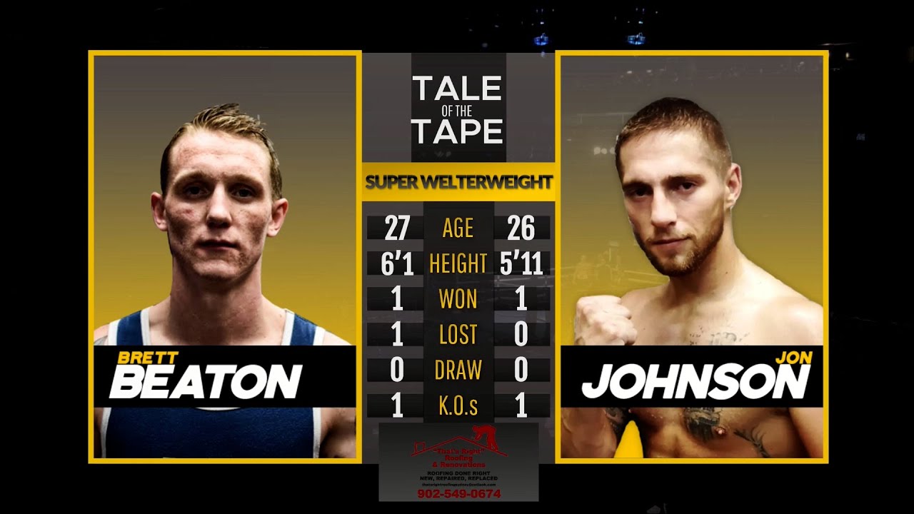 BRETT BEATON VS JON JOHNSON FULL FIGHT - YouTube