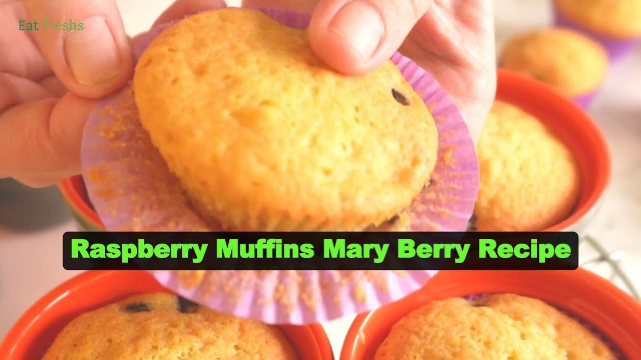 Raspberry Muffins Mary Berry Recipe - YouTube