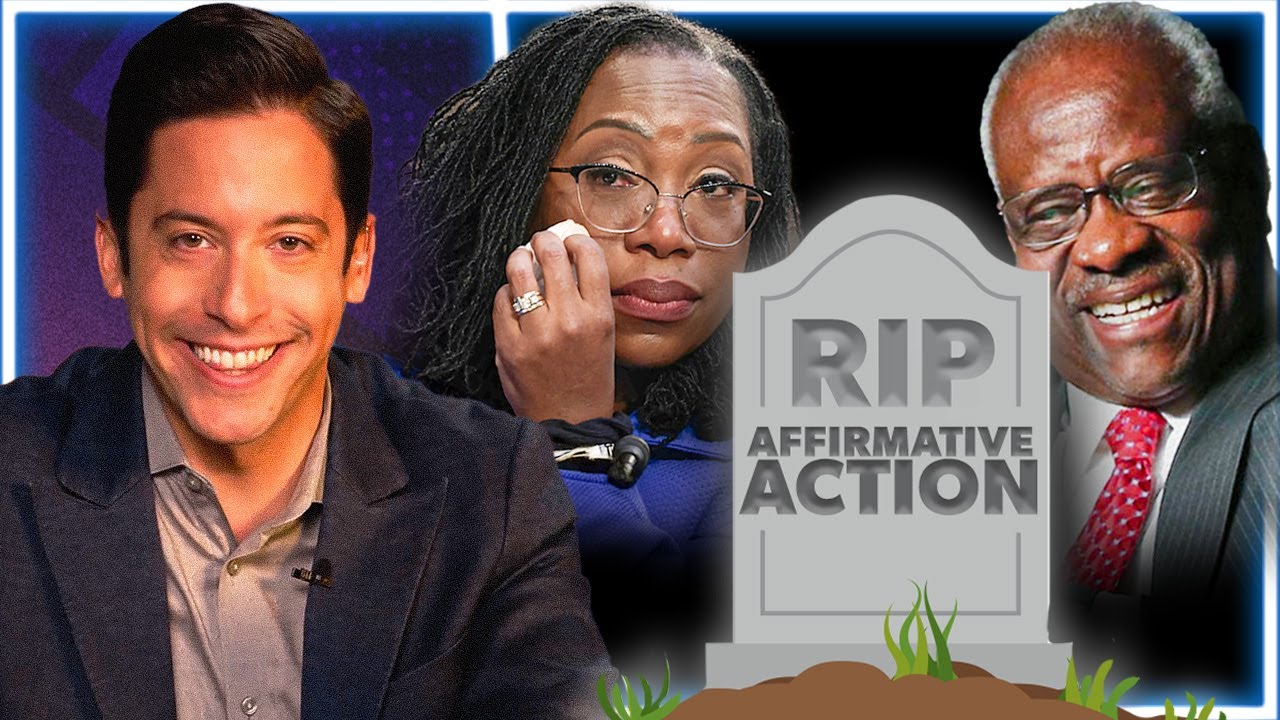 The Libs Cry Over the Death of Affirmative Action - YouTube