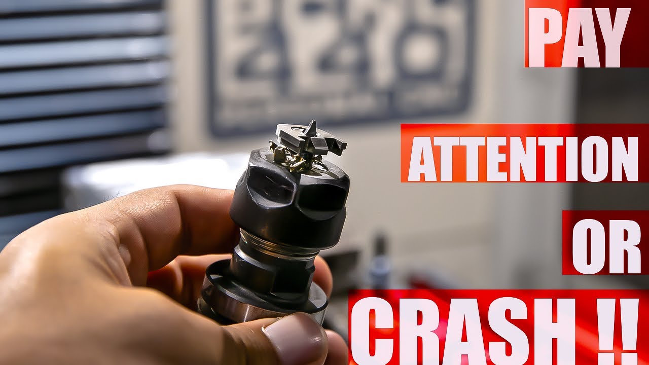 CNC CRASH Live During Tutorial - YouTube