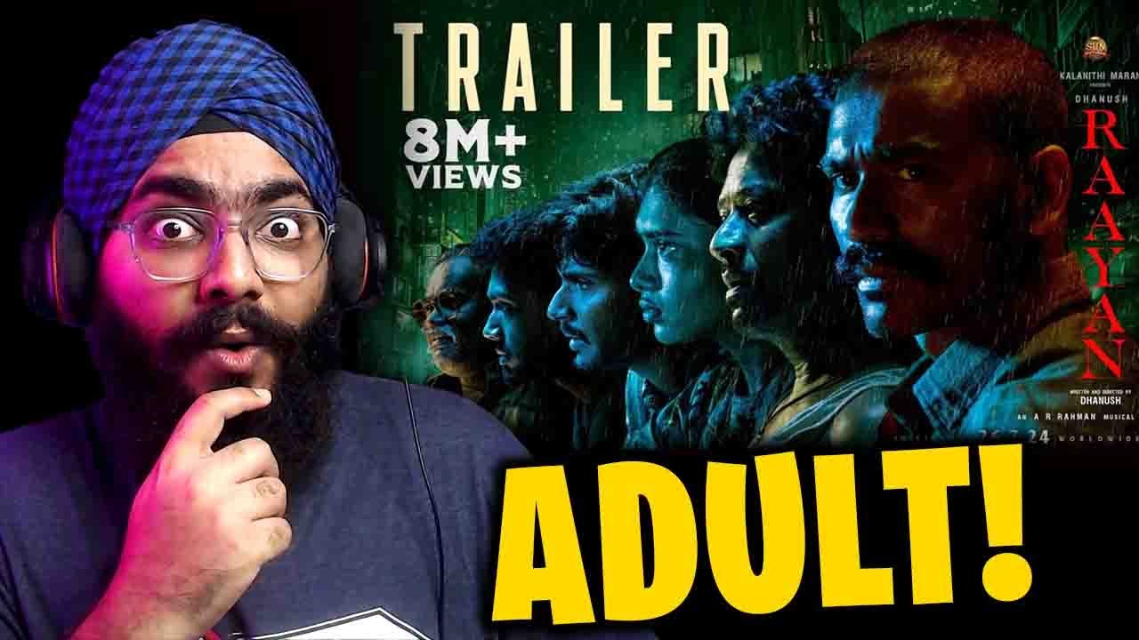 RAAYAN Trailer REACTION | Dhanush - YouTube