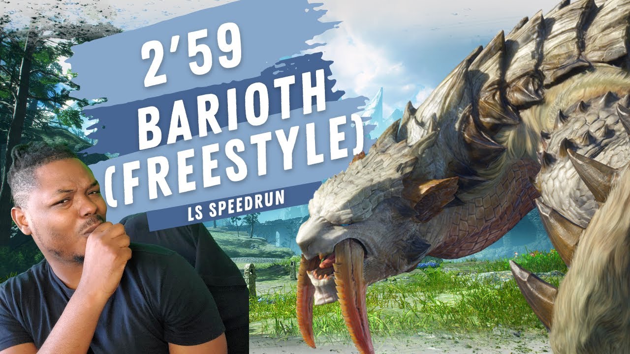 2'59 Barioth 冰牙龙 LS Freestyle | MH Rise: Sunbreak (PC) - YouTube