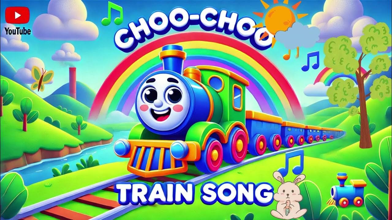 Choo-Choo Train Song 🚂 | Fun Kids Song | Sing Along & Dance! - YouTube