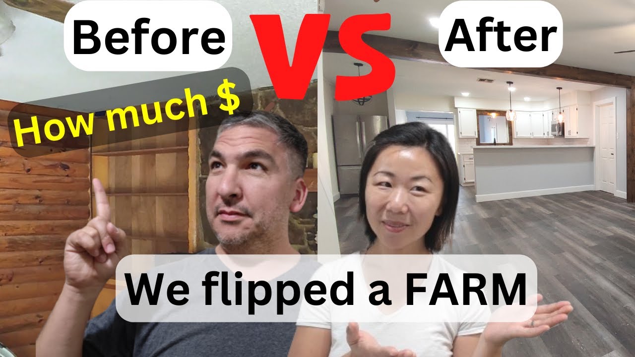 We Flipped a Farm Before and After | Flipping Houses in Houston 2023 # ...