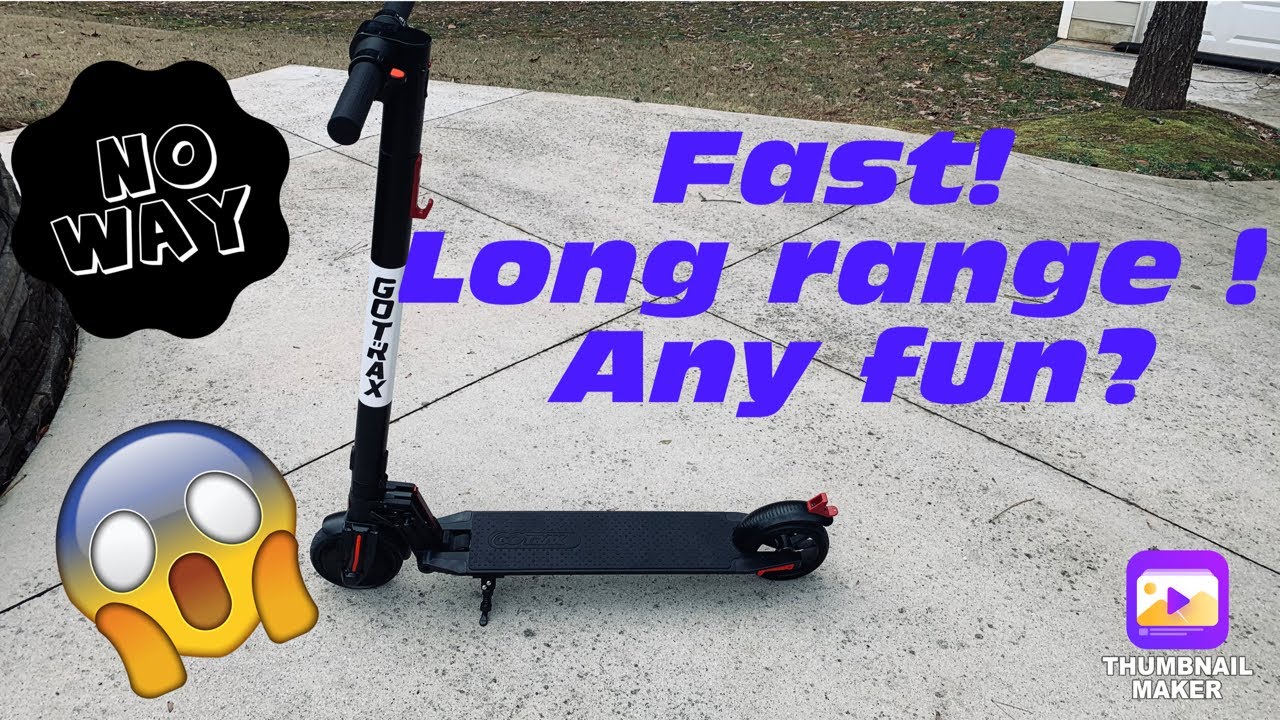 A new addition | Go Trax G2 electric scooter - YouTube