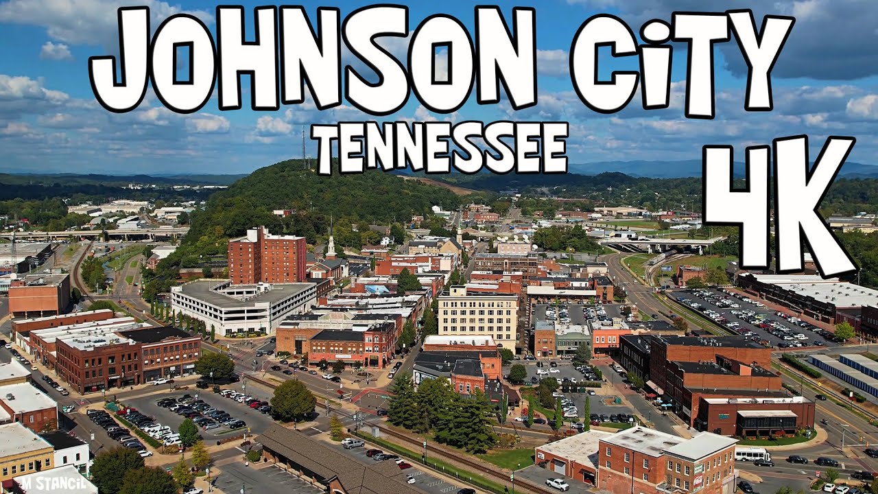 Johnson City Tennessee 4K / Tennessee's 8th Largest City (DJI Mavic Air ...