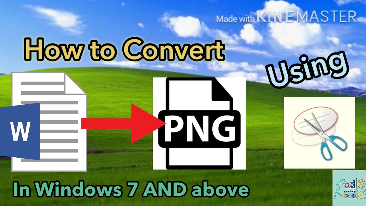 How to convert Ms Word document to PNG File in just 3 minutes| Windows ...