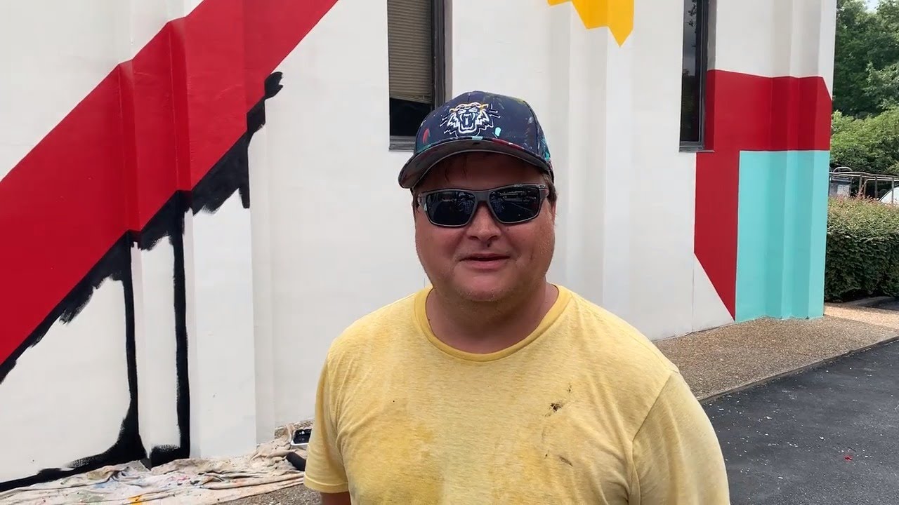 Artist shares inspiration behind 3,500-square foot mural in downtown ...