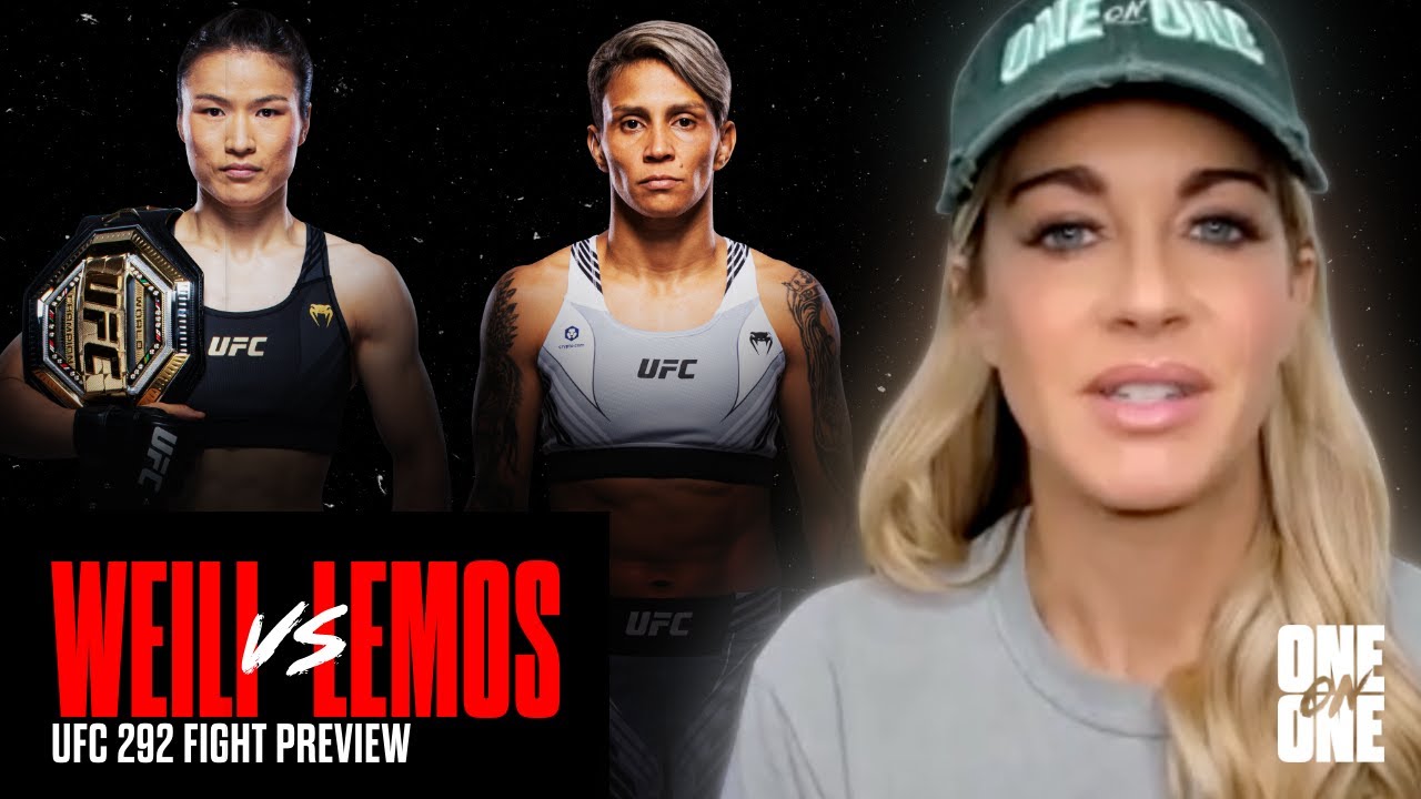 Weili vs Lemos UFC 292 Preview | Laura Sanko & Din Thomas - YouTube