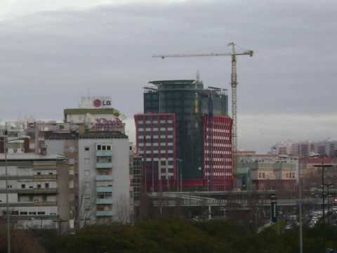 Construção da 1ª torre do Colombo - YouTube
