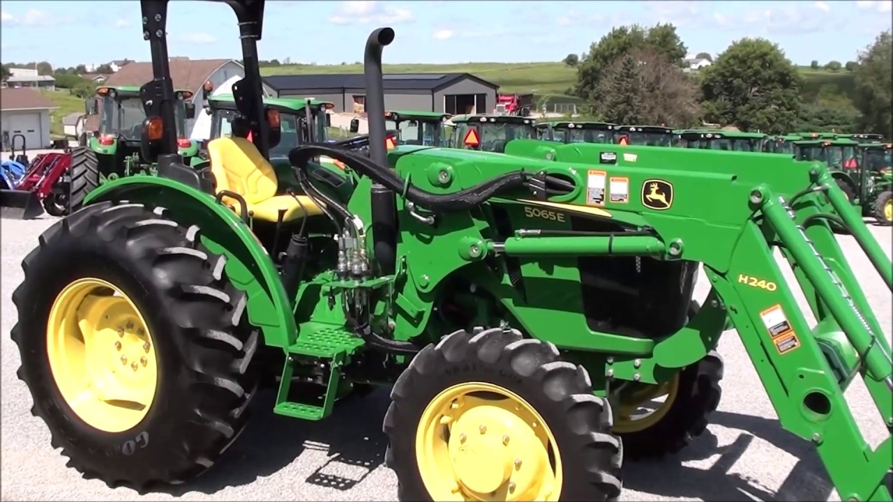 2015 John Deere 5065E with Only 150 Hours! Walkaround and Demo - YouTube