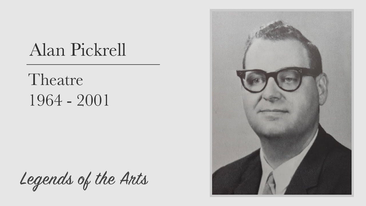 Emory & Henry College Legends of the Arts - Alan Pickrell - YouTube