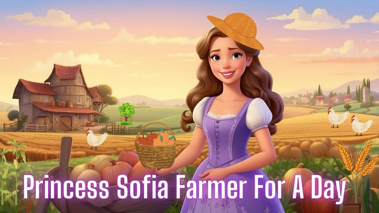 Princess Sofia 👑A Farmer For A Day | Disney Princess Bedtime Stories ...
