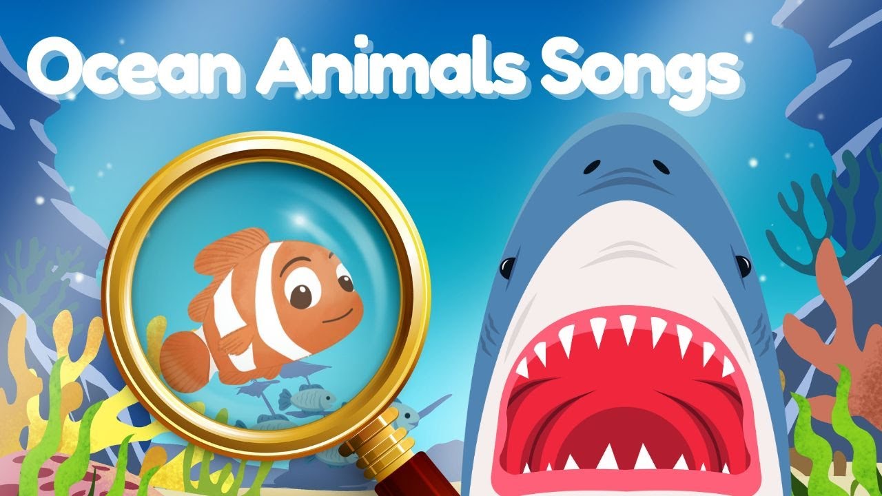 Ocean Animals Songs For Kids | I Spy Ocean Animal Friends | Baby ...
