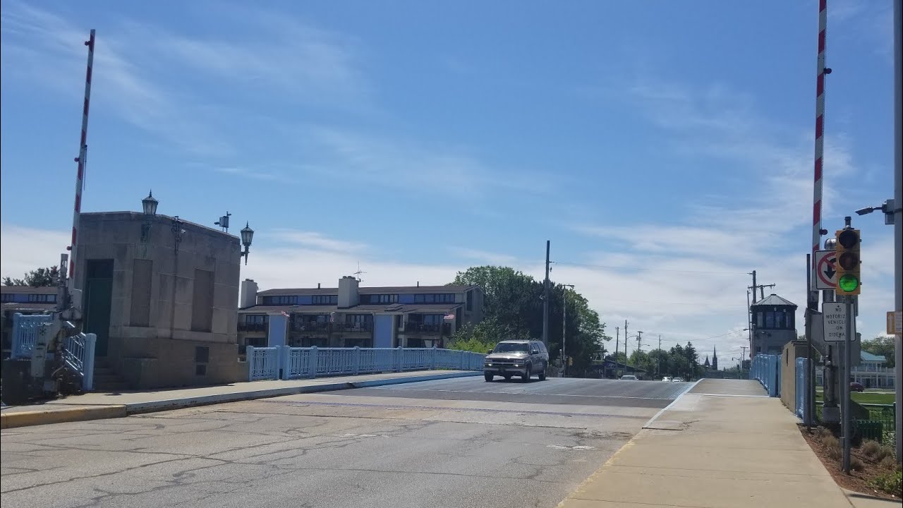 Franklin Street Drawbridge Tour, Michigan City, IN - YouTube