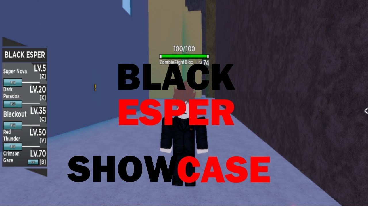 Black Esper Full Showcase | Psycho 100: Infinity (READ DESC FOR MORE ...