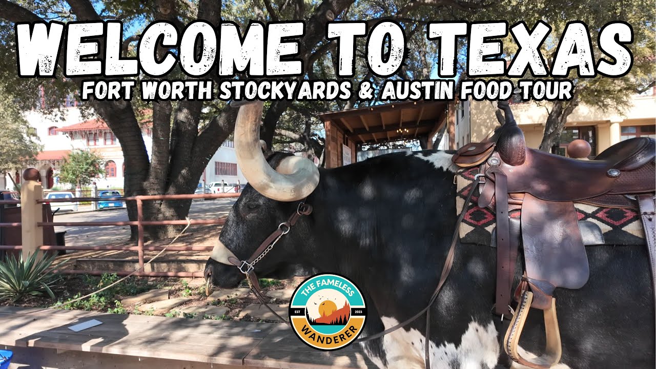 Fort Worth Stockyards & Austin Food Tour - YouTube