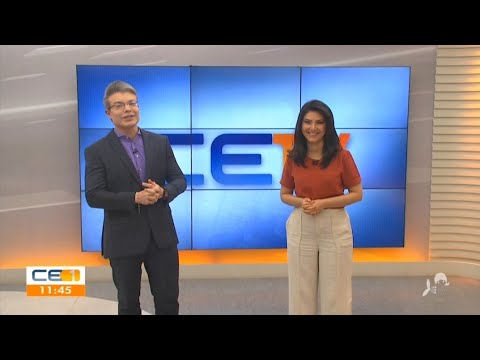 Início do CETV 1ª Edição na TV Verdes Mares Fortaleza - 10/10/2025