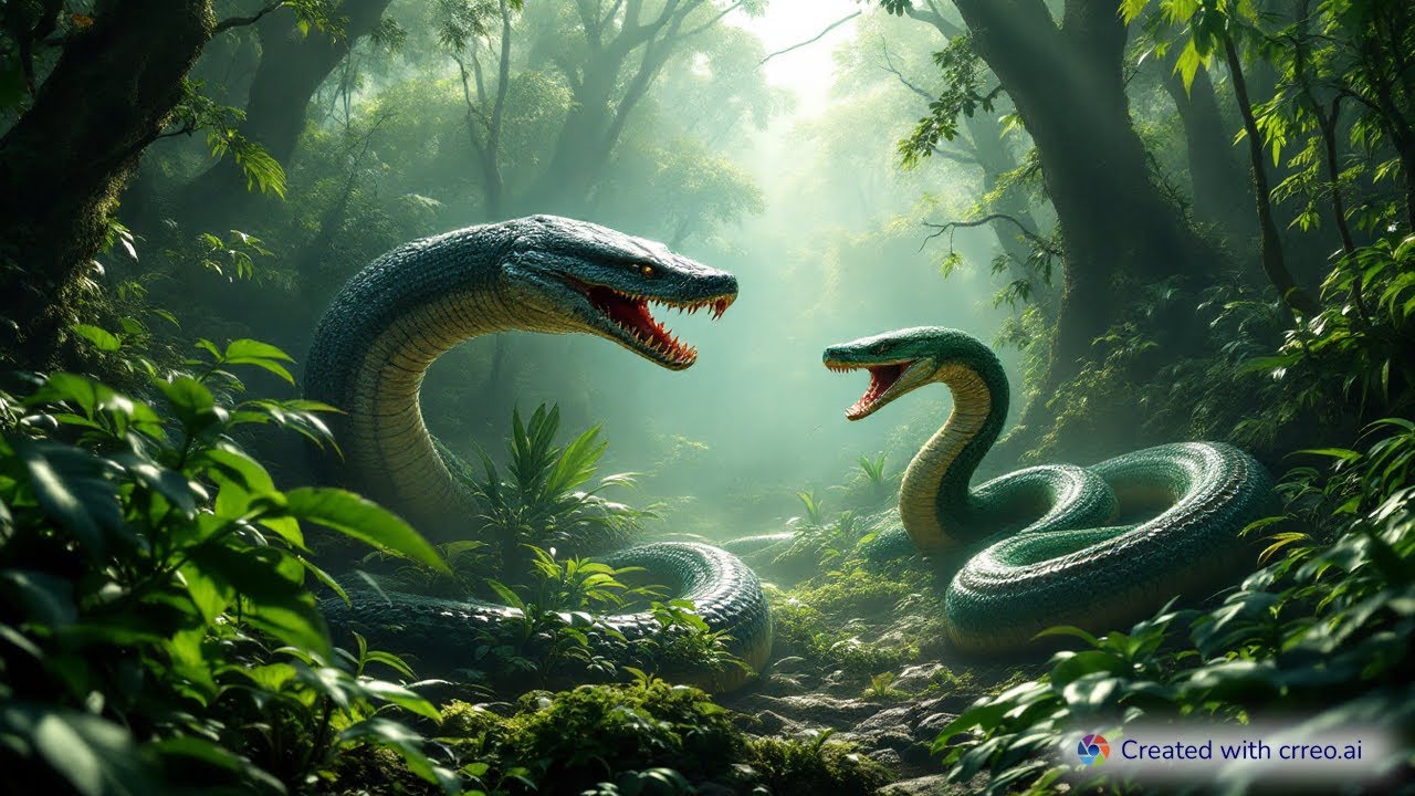 Titanoboa vs Anaconda: What If They Fought? - YouTube