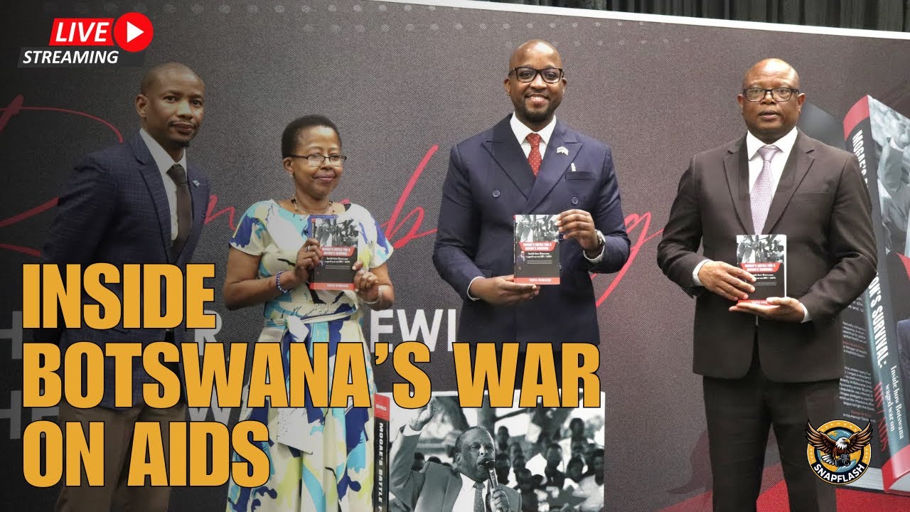 Watch Live: Book Launch – Mogae’s Battle for a Nation’s Survival ...