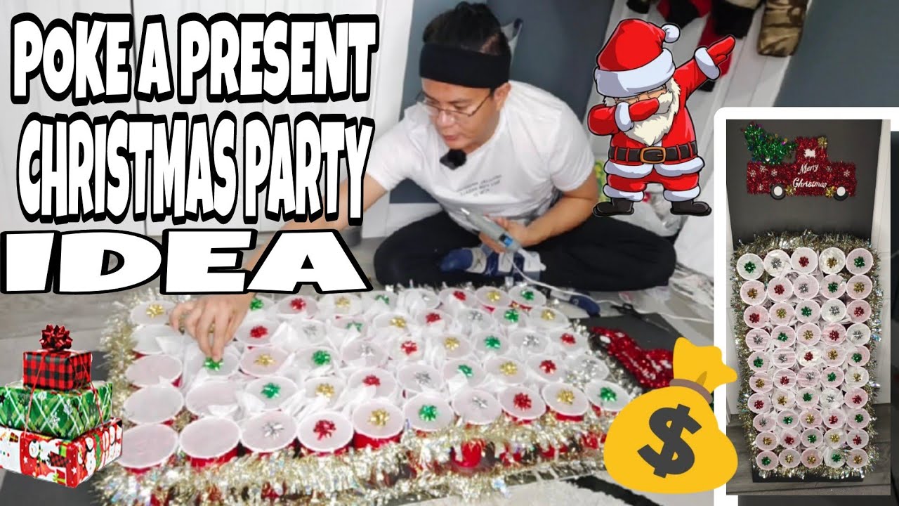 Christmas Game Idea | Poke a Present | DIY | Felice Tamayo - YouTube