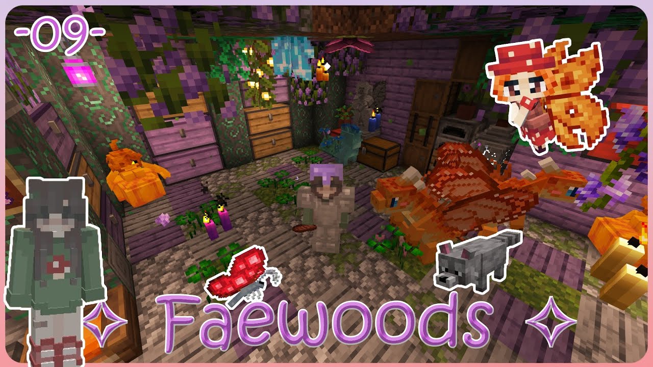 Minecraft Fairycore Faewoods | Episode 9 | ORES ORES ORES! - YouTube