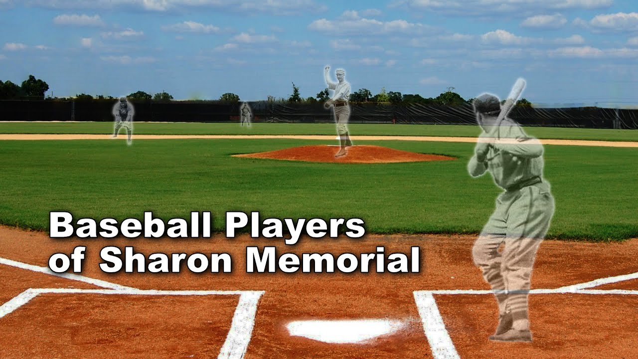 Baseball Players of Sharon Memorial Cemetery - YouTube