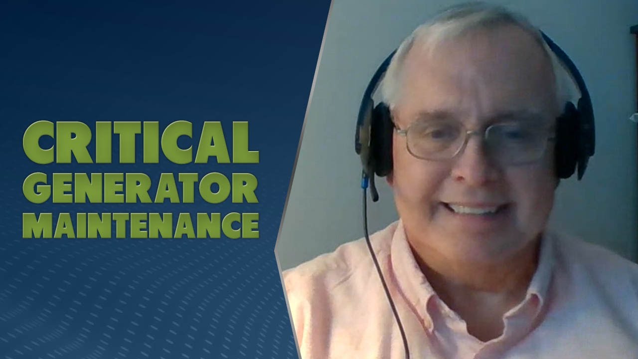 Critical Generator Maintenance with John Bisset - TWiRT Ep. 509 - YouTube