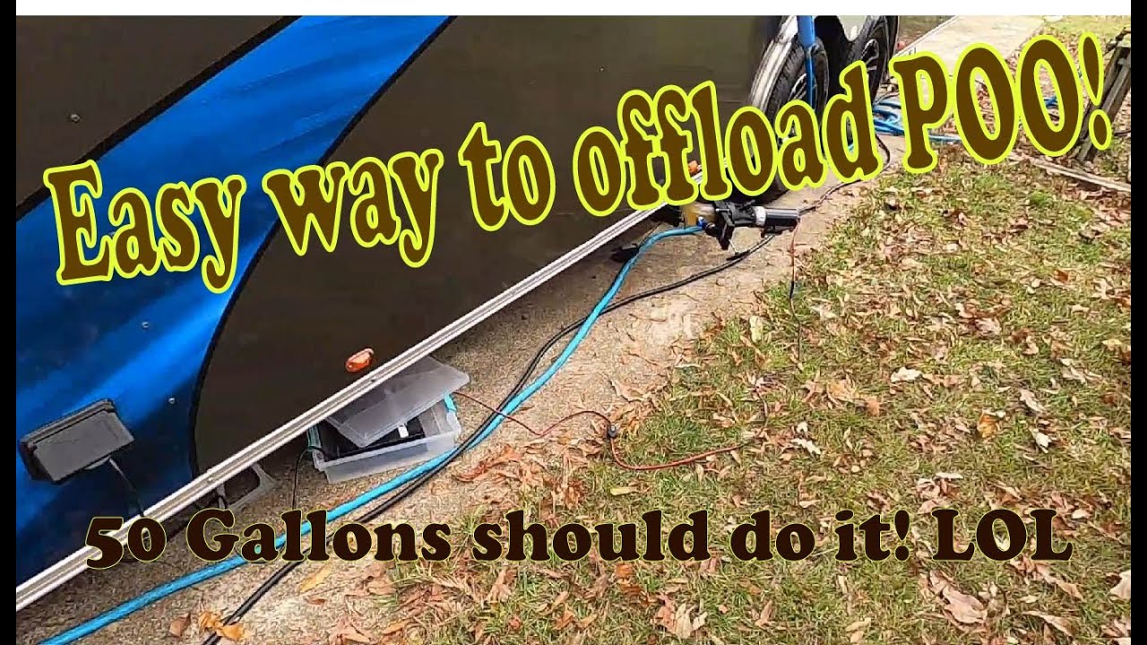 Easy way to offload POO!! - YouTube