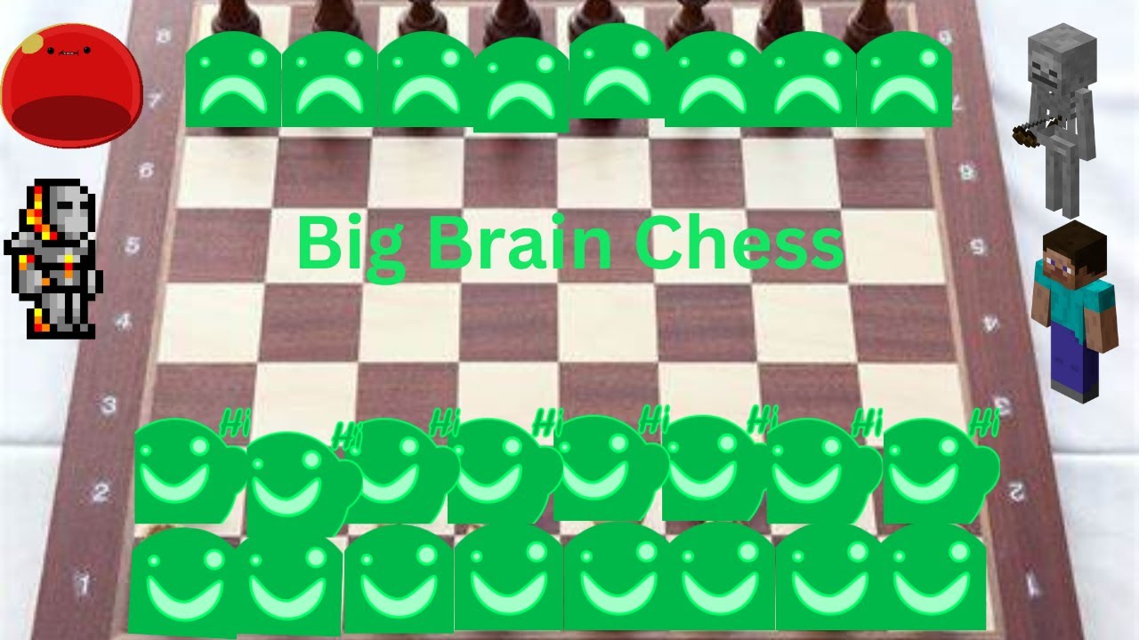 small brainer playing big brain game!!!!(Chess) - YouTube