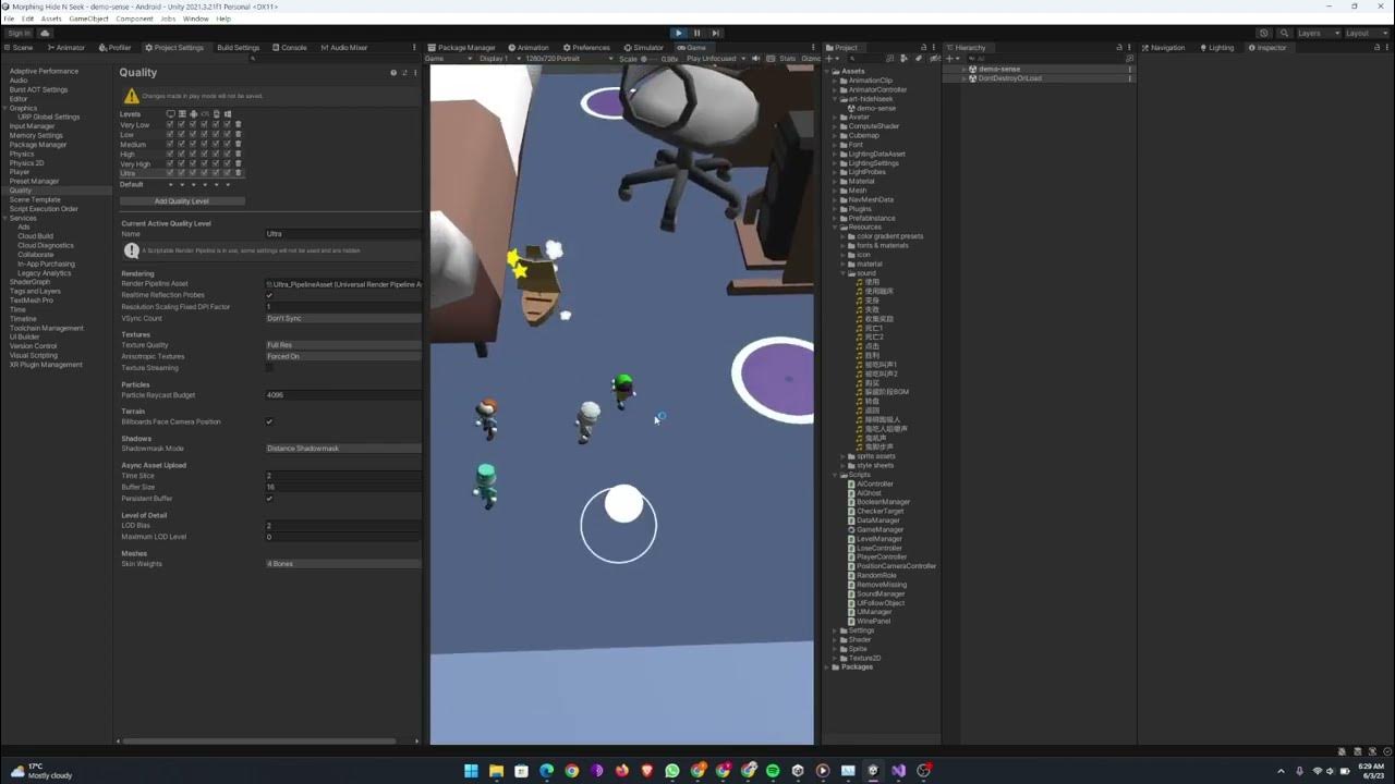 Morphing Hide N Seek - Unity Code Source - YouTube