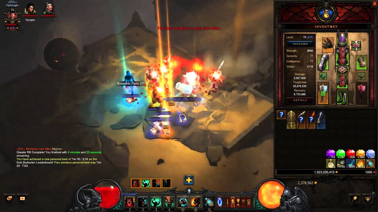 Diablo 3 - Torment X Rifts and Equivalent Greater Rifts - YouTube