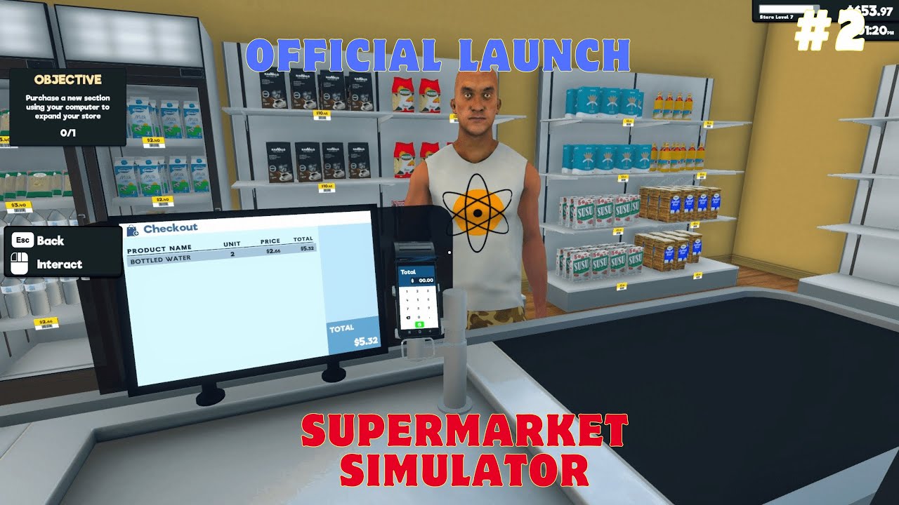 Supermarket Simulator New Products & New Loan #2 (Best Simulator Game ...