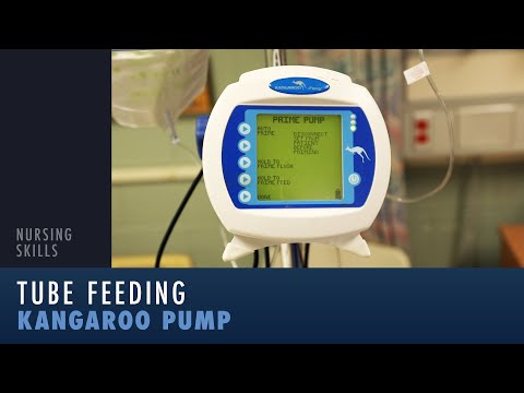 Nursing Skills: Feeding Tube Kangaroo Pump