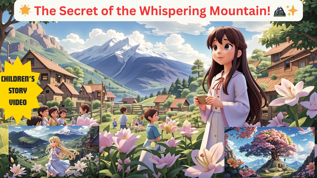 🌟 The Secret of the Whispering Mountain! 🏔️ Children's Story Video 🌺🌿 ...
