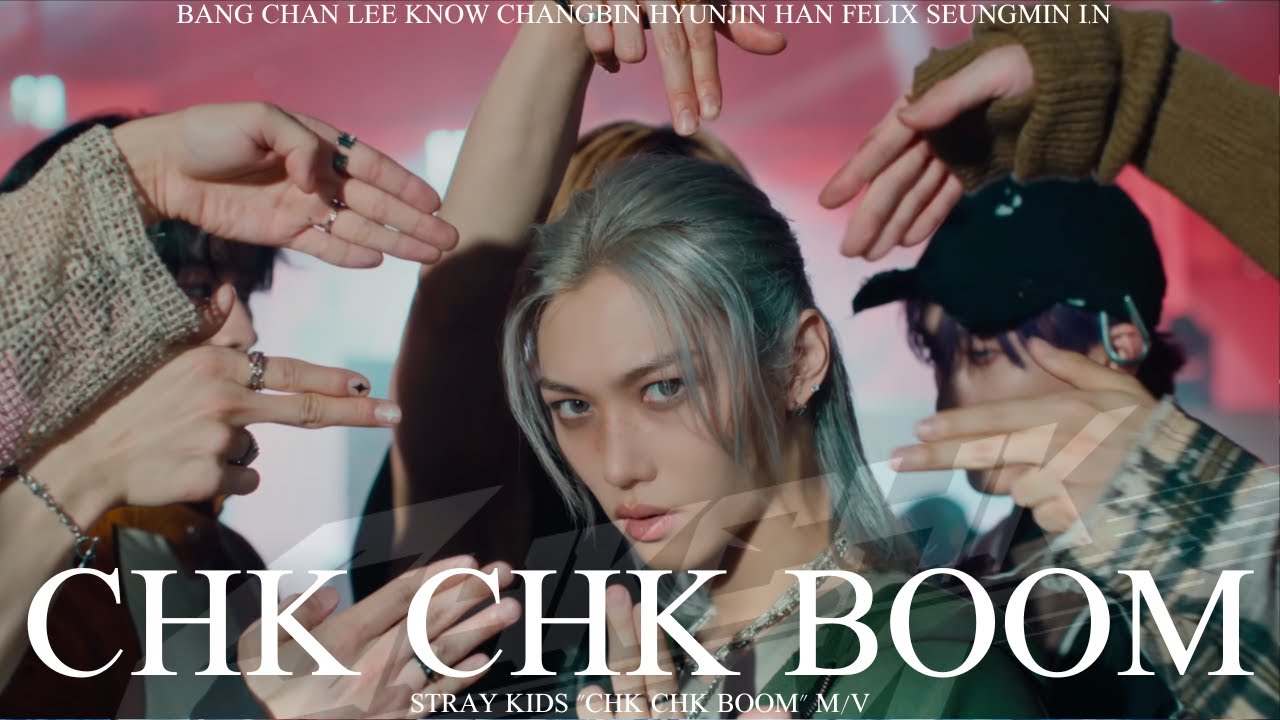 |中字翻譯|Chk Chk Boom- Stray Kids （Lyrics) ｜純享版 - YouTube