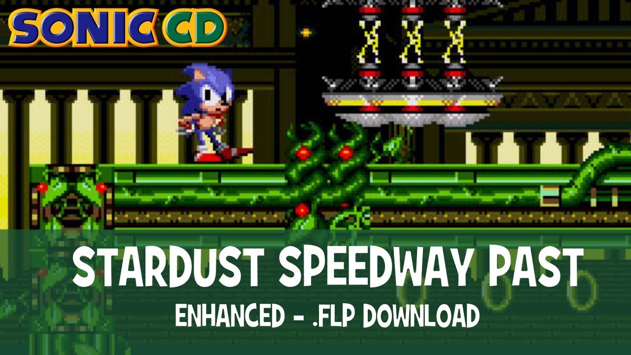 [V1] Sonic CD - Stardust Speedway Past (Enhanced) - YouTube