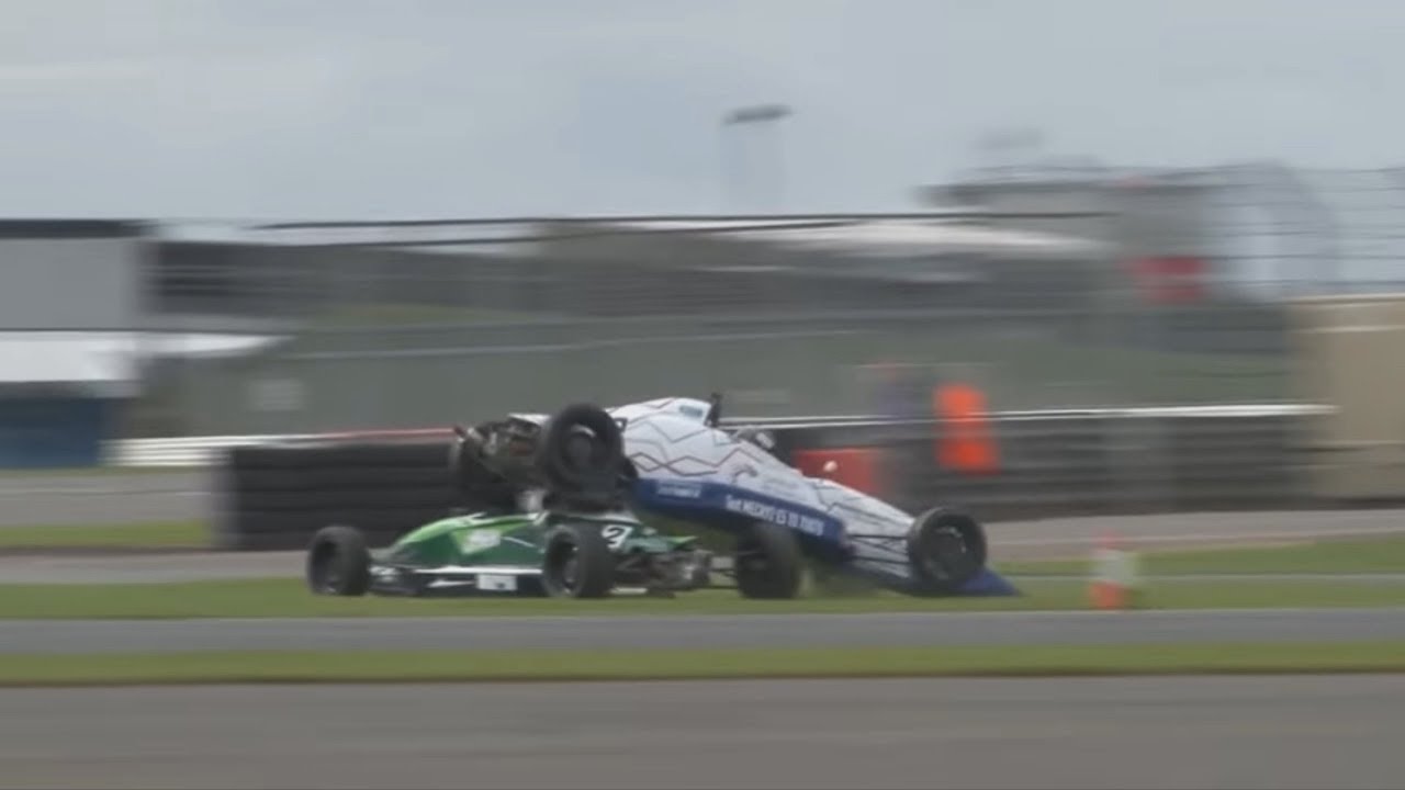 Formula Ford 1600 National Championship 2017. Race 1 Silverstone ...