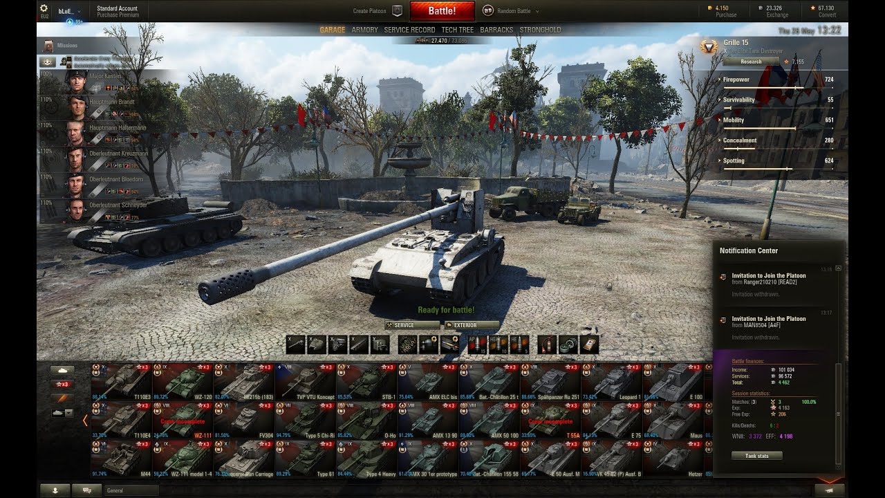 WOT Modpack 0.9.15.0.1 by bLuE - YouTube