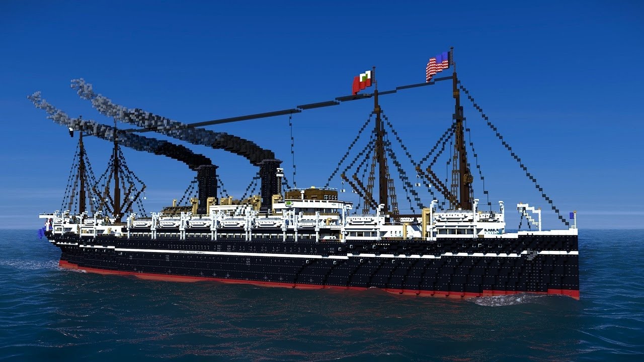 Minecraft RMS Catalina by Suncraft (Ocean Liner) - Der Neubau des ...