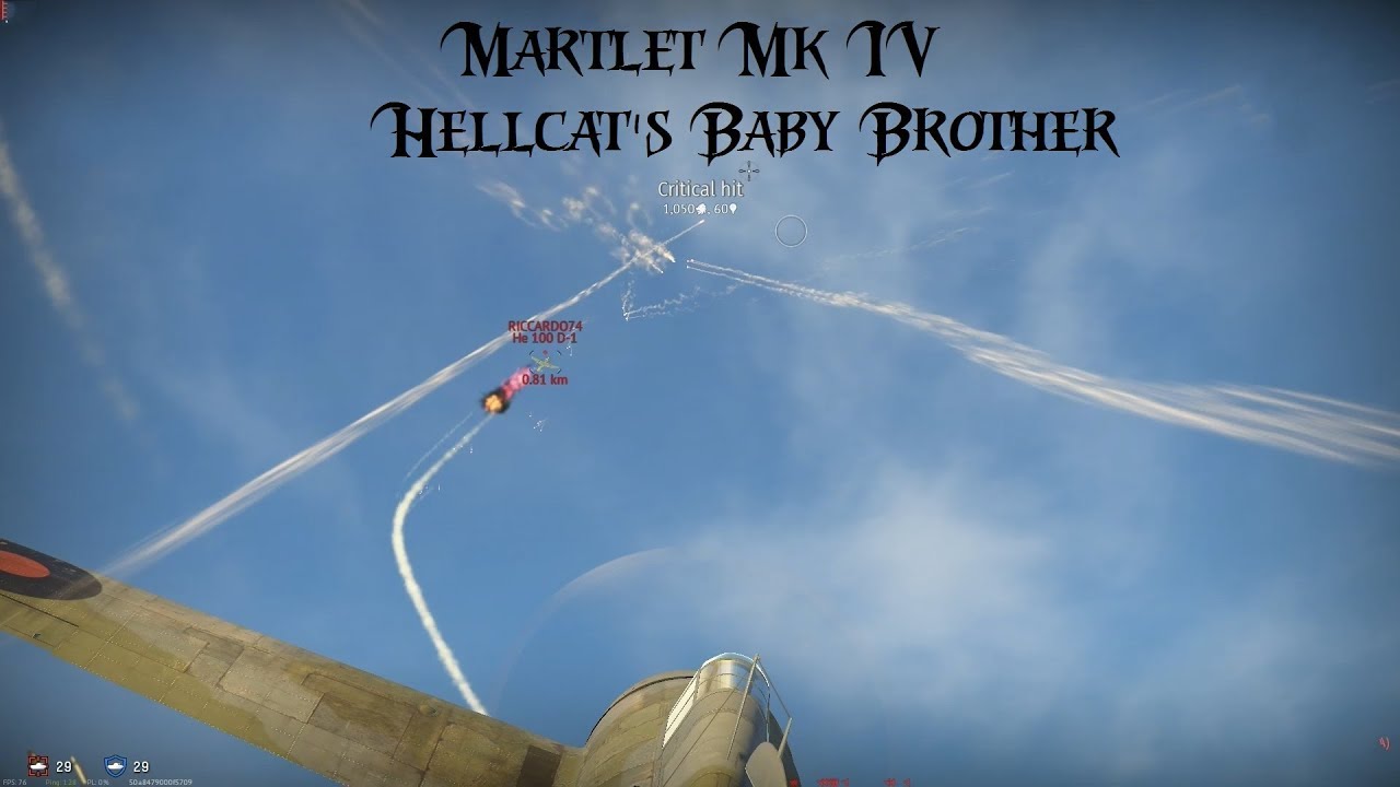 War Thunder Air RB -Martlet Mk IV Preview - Hellcat's Baby Brother ...