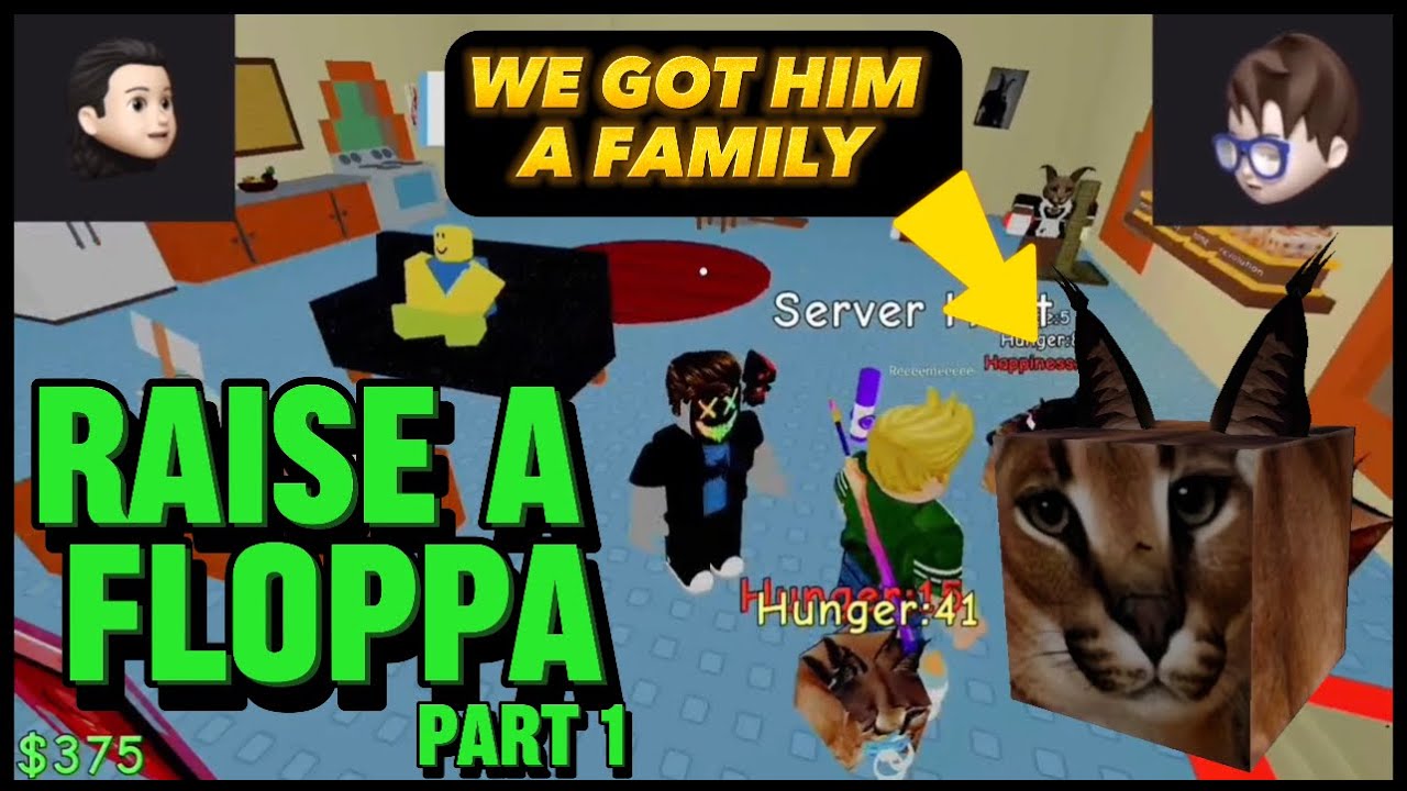 Let´s play Roblox Raise a Floppa with the Gamemoji Team PART 1 - YouTube