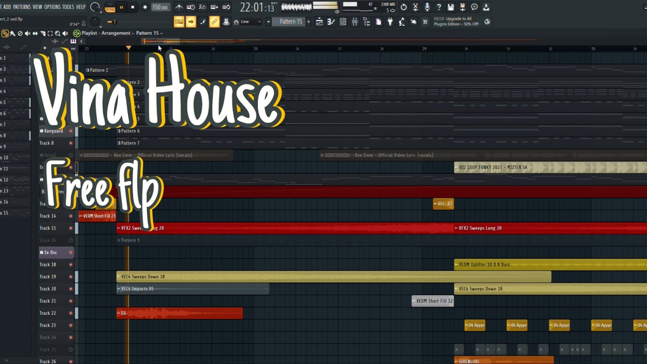 la la never // vina house // Biry - free flow - YouTube