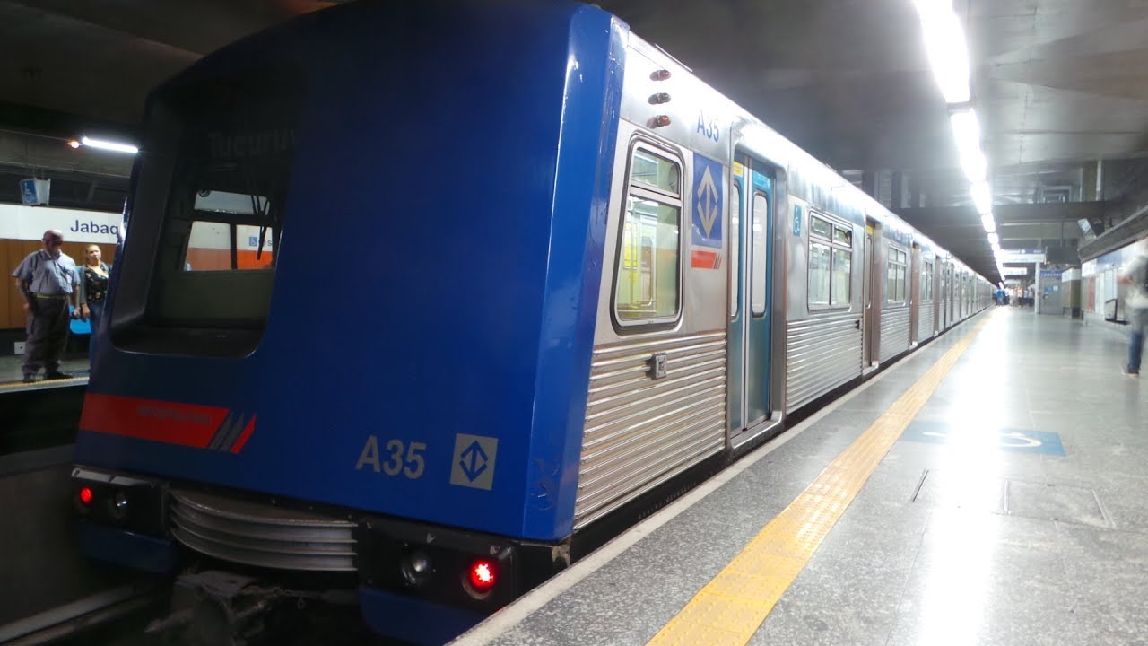 Frota A do metro de São Paulo - Tour de Despedida - YouTube