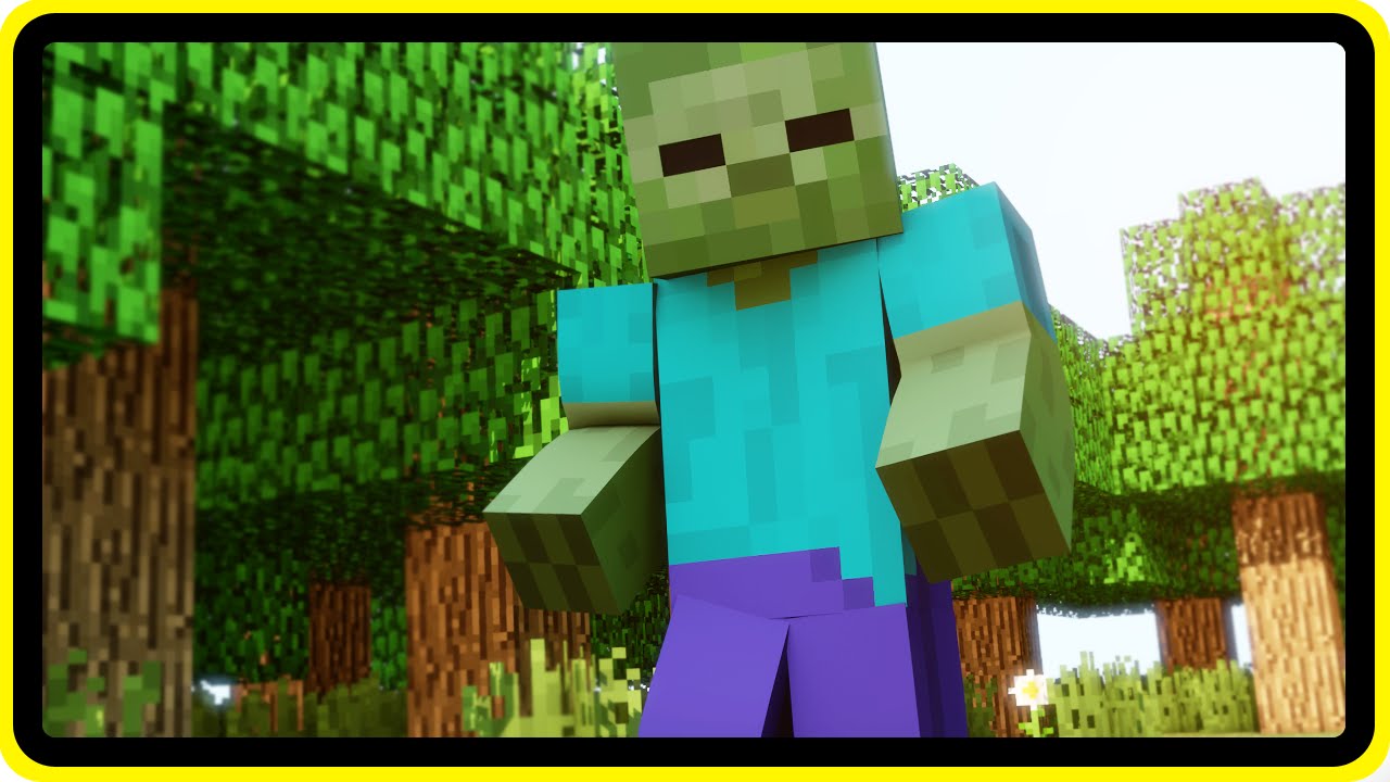 O QUE OS MONSTROS FAZEM DURANTE O DIA - Minecraft Machinima - YouTube