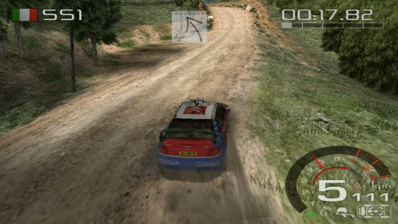 WRC: Rally Evolved (PS2) Gameplay - YouTube