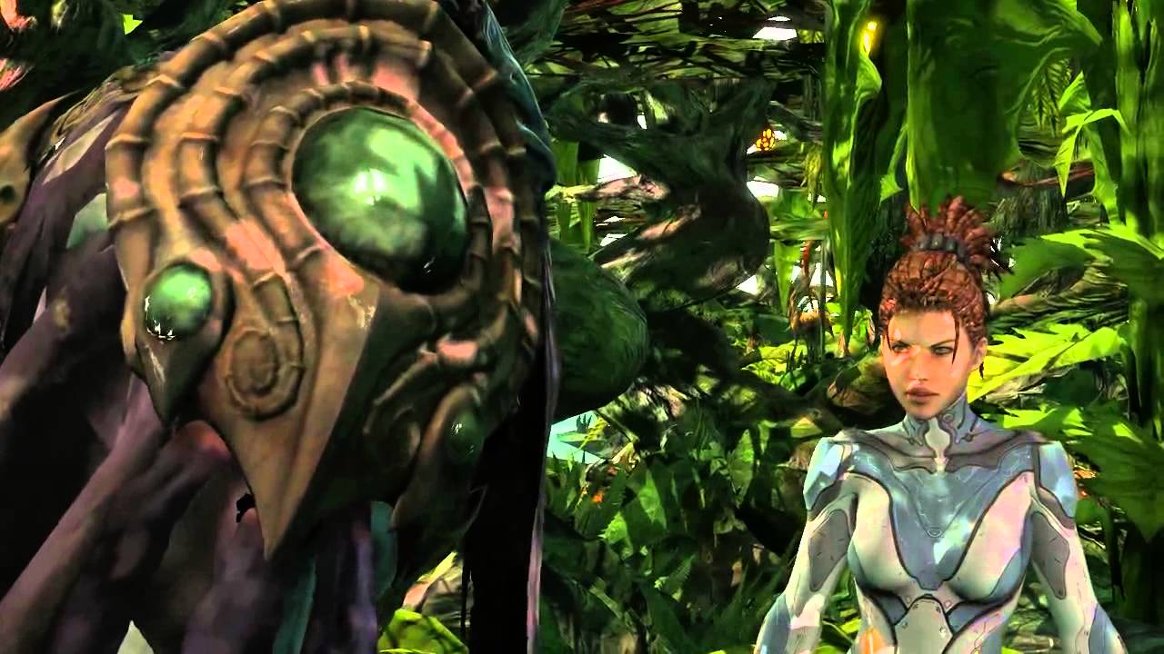 Heart of the Swarm - Primal Zerg Cinematic - YouTube