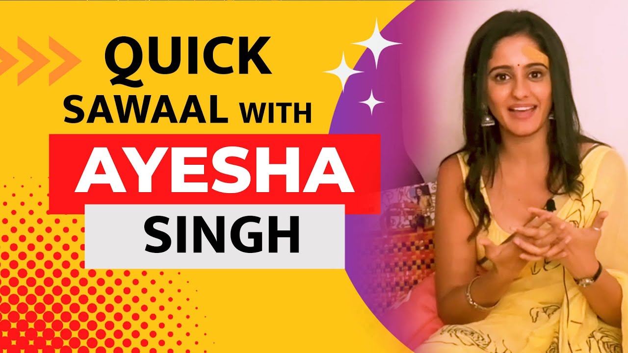 Quick 14 With Ayesha Singh aka Sai Joshi | Ghum Hai Kisikey Pyaar Mein ...